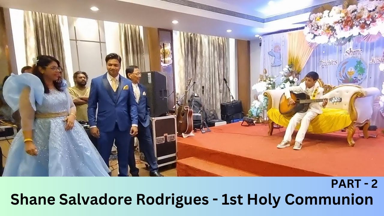 Guitar Played by Shane | Shane Salvadore Rodrigues | 1st Holy Communion ...