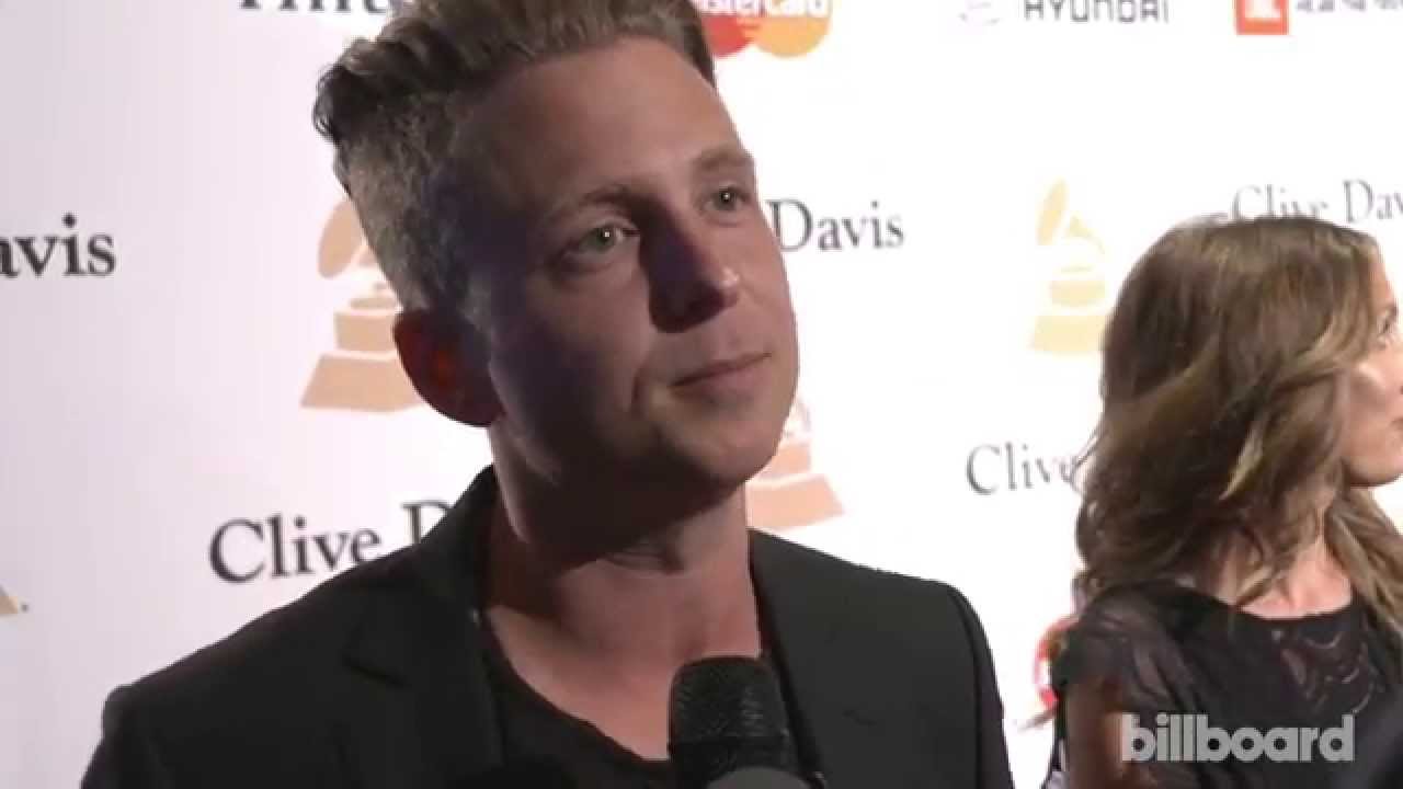 Ryan Tedder: 2015 Pre-GRAMMY Gala Red Carpet - YouTube