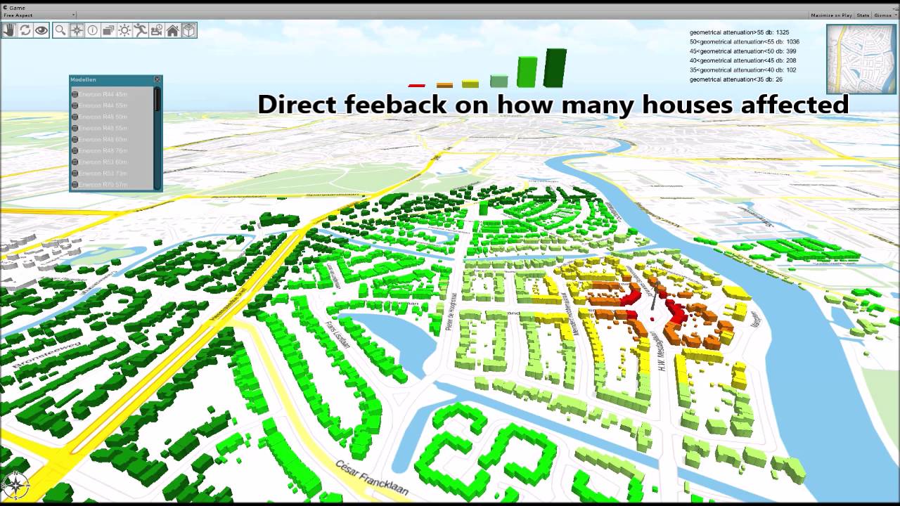 Wind Planning using GIS, game engine and sound modelling - YouTube