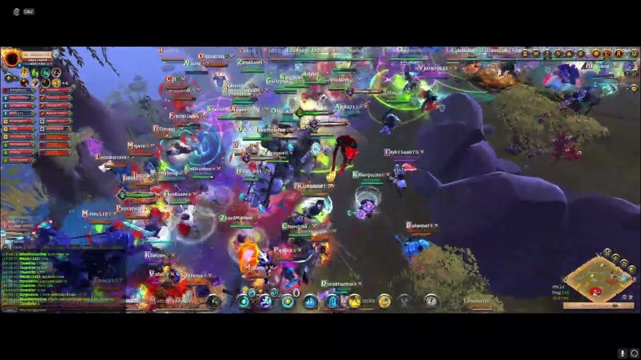 Fax vs Black-List + Mono Con Navaja + Eagle Team | 00 utc | Earthrune Staff | Albion Online ZvZ ...