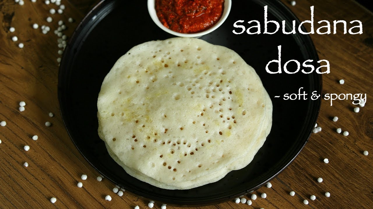 sabudana dosa recipe | sabakki dose recipe | sago dosa recipe - YouTube