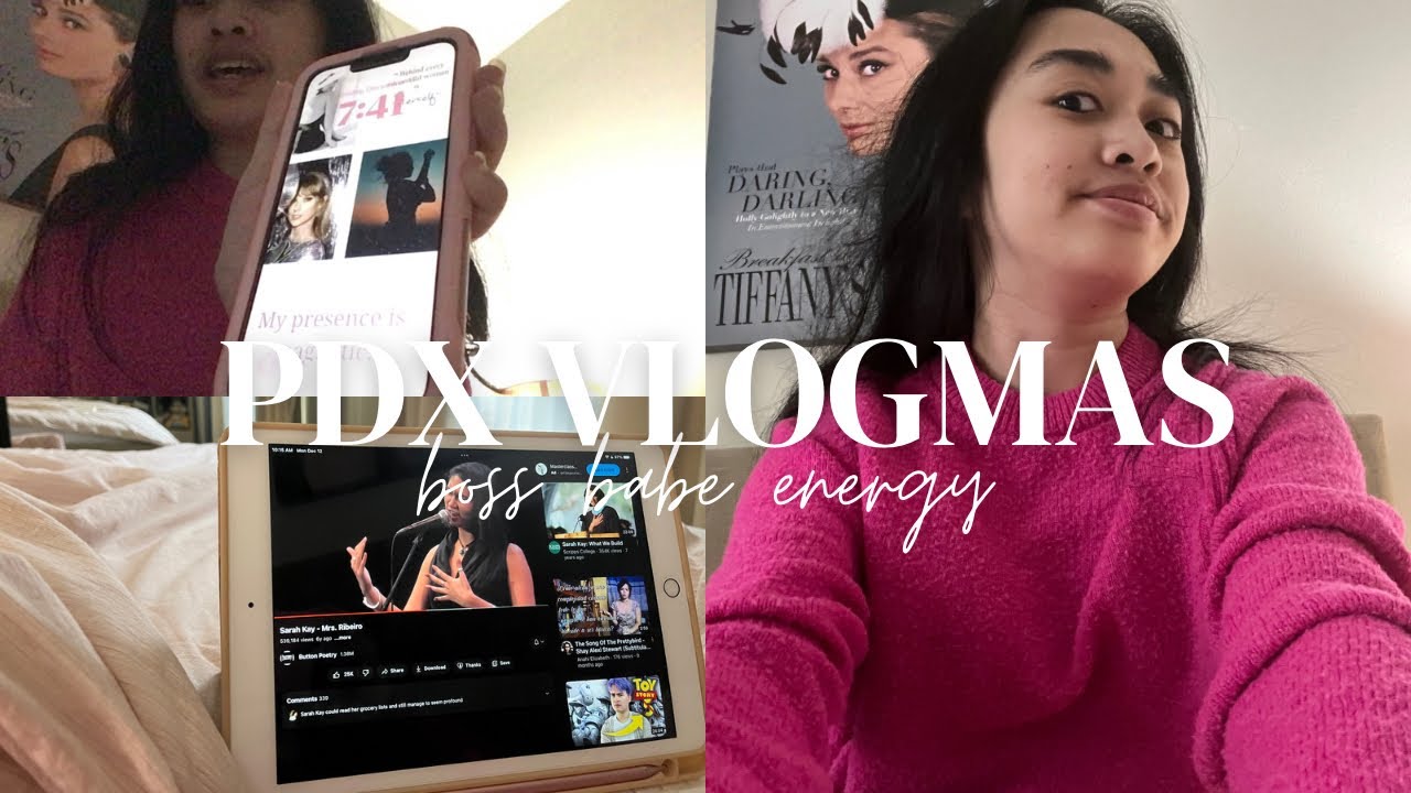 PDX VLOGMAS | kicking off my boss babe era - YouTube