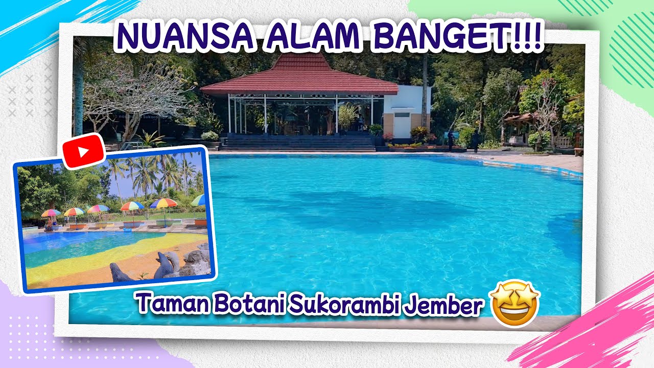 TAMAN BOTANI SUKORAMBI JEMBER | PEMANDIAN KOLAM RENANG BOTANI ...