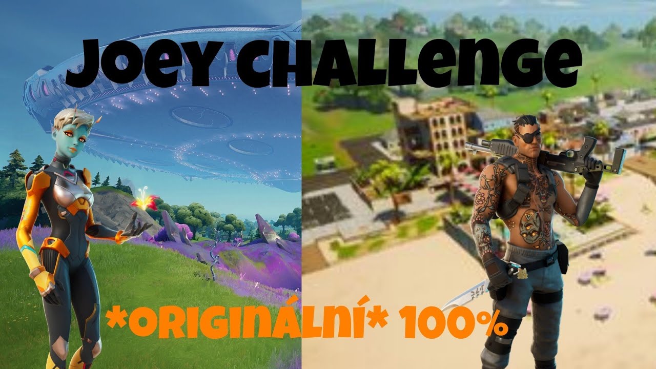 Joey challenge ve Fortnite - Fortnite - YouTube