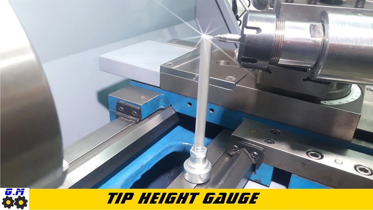 Lathe - Tool height centering gauge - Strumento per allineamento ...