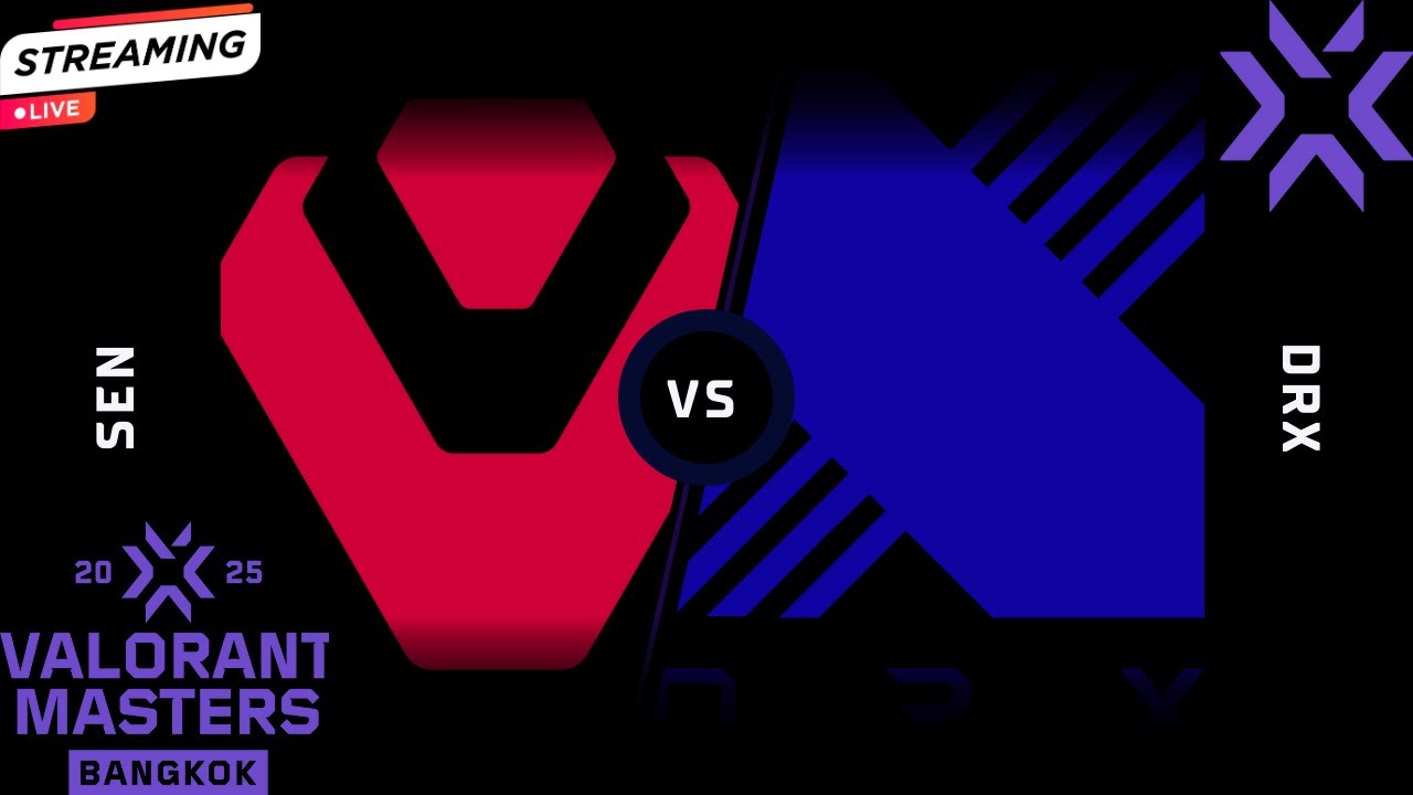 DRX vs. SEN - VALORANT Masters Bangkok - Swiss Stage #masterscostream # ...