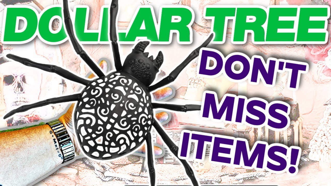 Spooktacular Finds! New Dollar Tree Halloween Goodies! (Run Now!) - YouTube