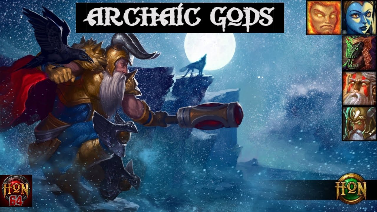 HoN | Archaic Gods Avatars Set | - YouTube