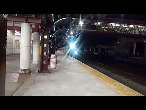 Amtrak Northeast Regional 196 With Two Locomotives at Hamilton, NJ - YouTube