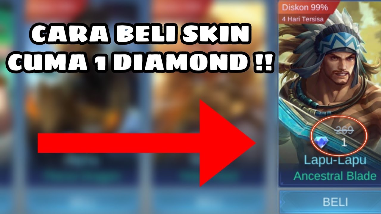 Cara Beli Skin Dengan 1 Diamond 2021 - Mobile Legends - Public Noob ...