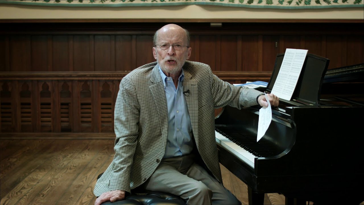 Daniel Pinkham | Musical Moments with Philip Brunelle - YouTube