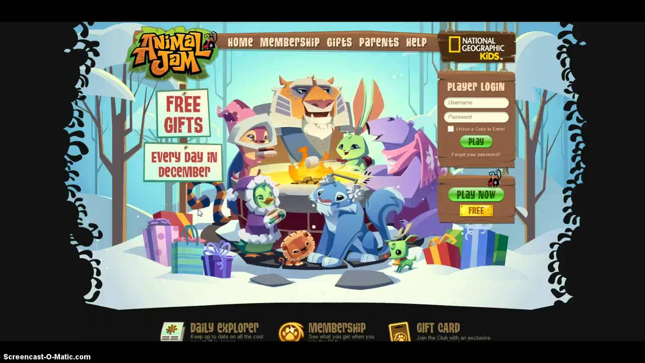 NEW Animal Jam home screen! - YouTube