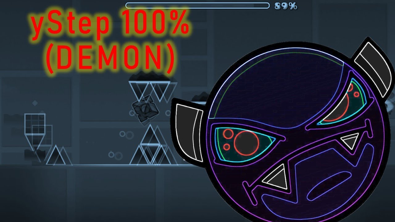 Geometry Dash - (DEMON) yStep 100% (By TheRealDarnoc ) - Josue Marin ...
