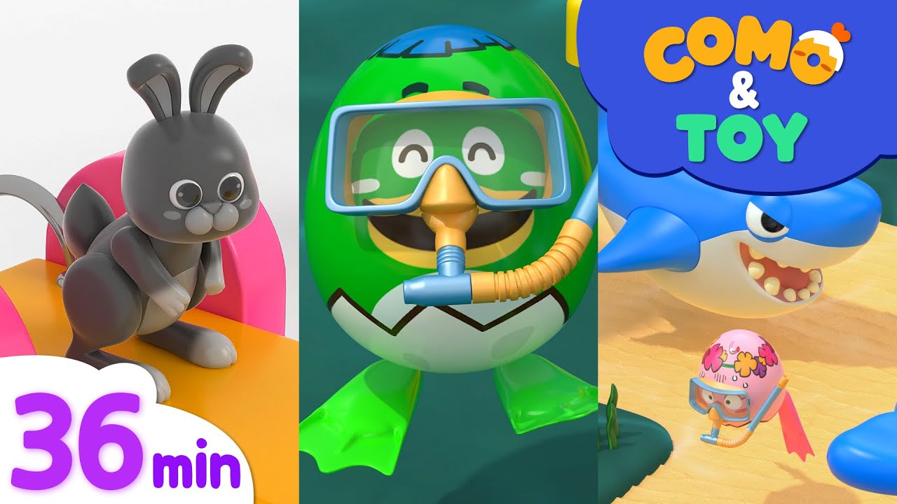 Como | 2022 Summer Best Ver2 36min | Learn colors and words | Como Kids ...