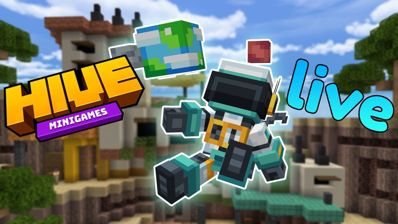 Hive With Viewers but Hive Gravity! (Hive Minecraft Live) - YouTube
