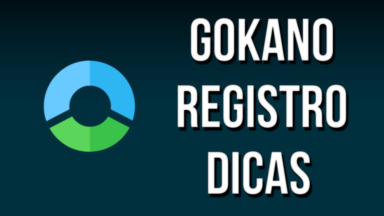 GOKANO - Como se registrar e primeiro passo - YouTube