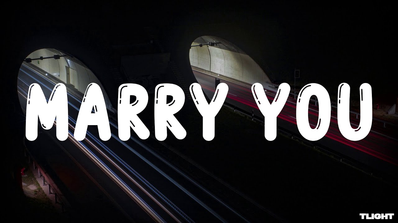 Bruno Mars - Marry You (Lyrics) - YouTube