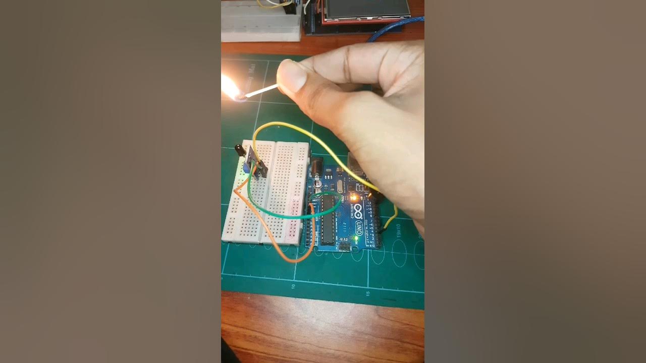 Arduino Sensor Project Arduino Sensor Prog Shorts Diy Coding Firealarm 2023 Learning
