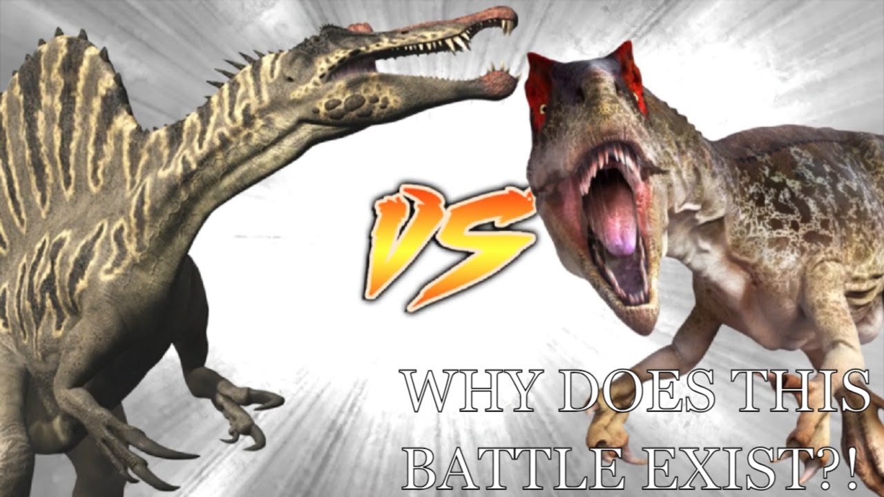 Mega Dinosaurs Review: Spinosaurus vs Allosaurus - YouTube