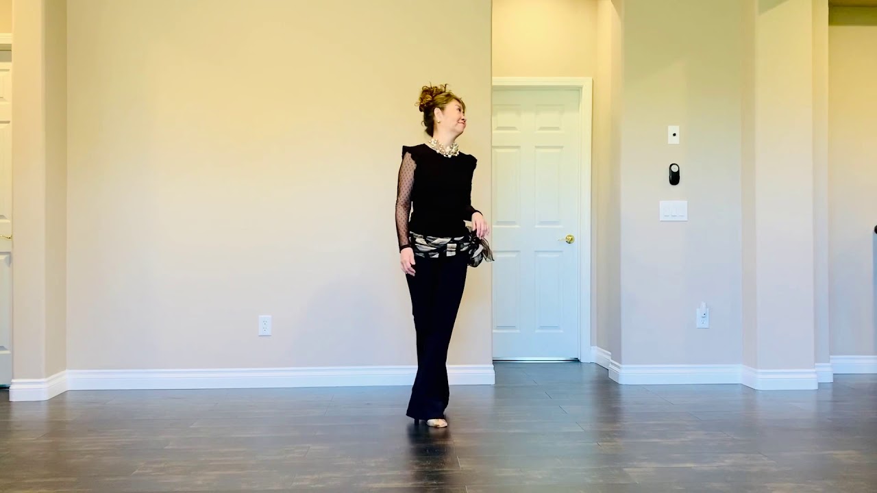 Unchained Melody - line dance tutorial - YouTube