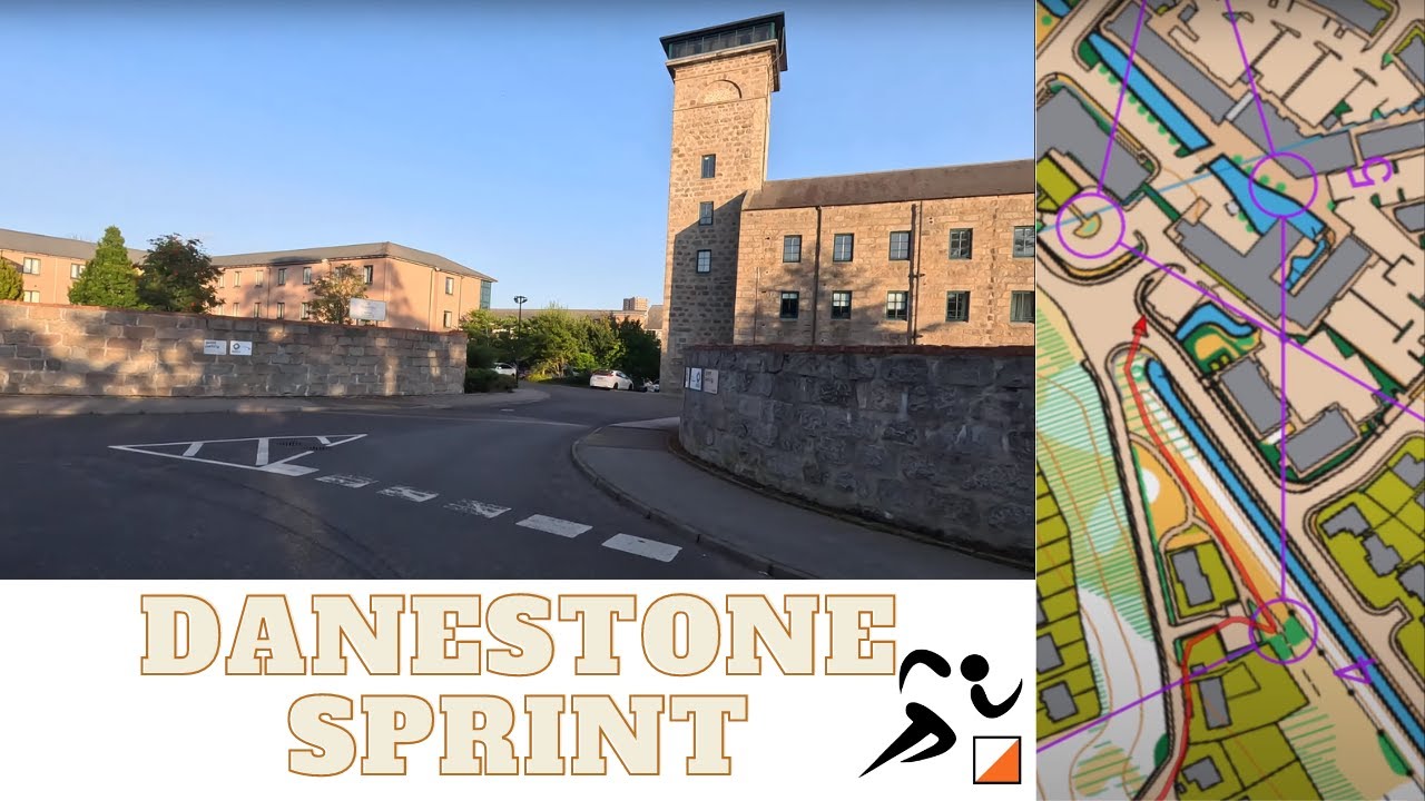 Danestone Autumn Urban Sprint | 3.6km | Headcam Orienteering - YouTube