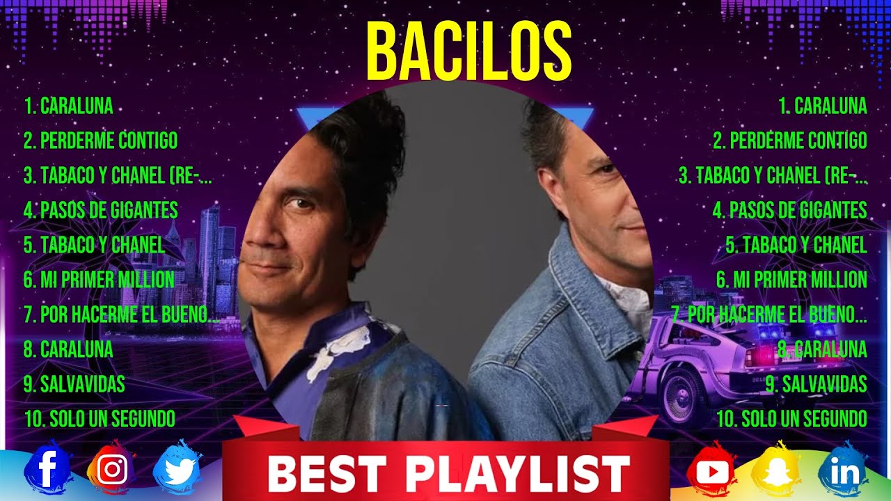 Las mejores canciones del álbum completo de Bacilos 2024 - YouTube