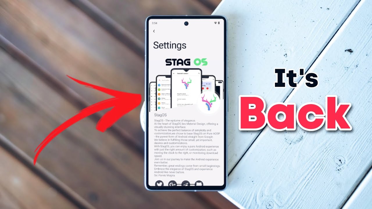 Another Custom ROM is Back ft. Stag OS Android 13 - This is Impressive ...