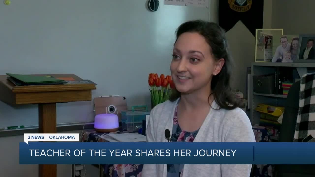Teacher of the Year Shares Her Journey - YouTube