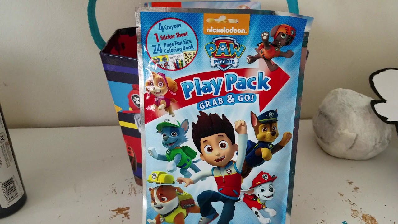 PAW Patrol Week: PAW Patrol Play Pack Grab and Go! - YouTube