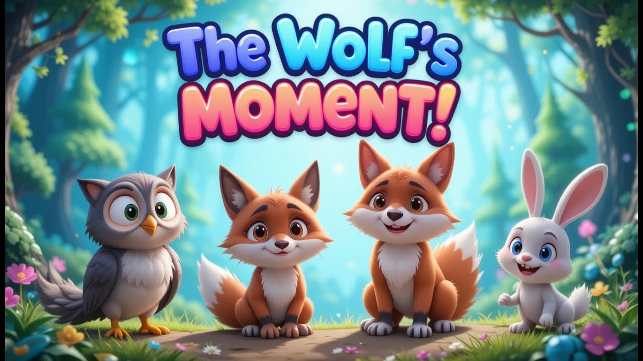 The Wolf's Last Goodbye | Emotional Animal Story for Kids - YouTube