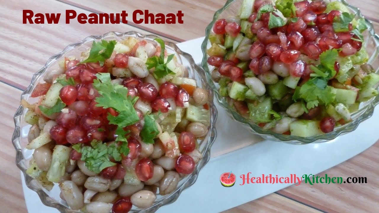 How to make high protein peanut chaat for fasting | मूंगफली की चाट ...