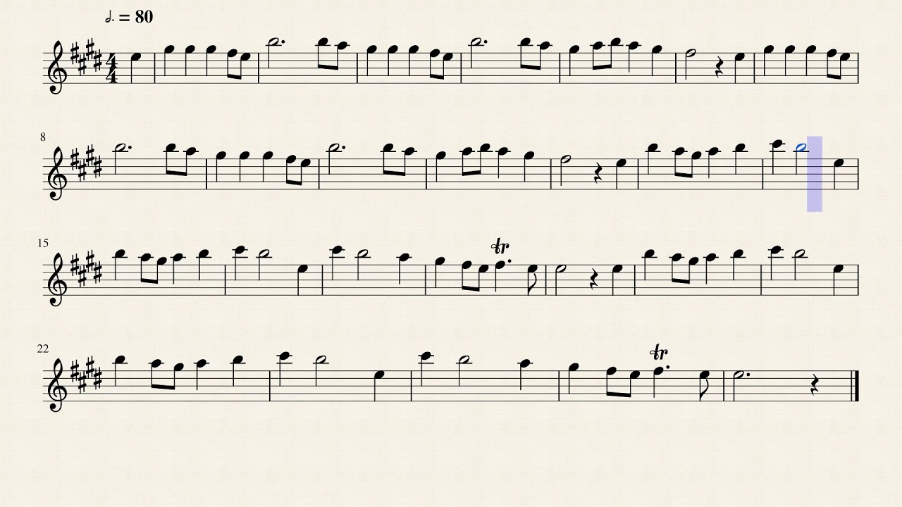 1st Movement of Spring for Clarinet by Vivaldi - YouTube