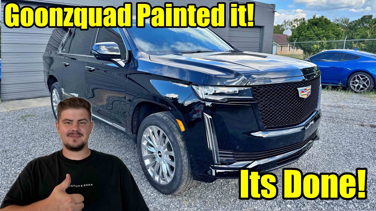 We Completely Rebuilt The Cadillac Escalade At GOONZQUAD GARAGE! - YouTube
