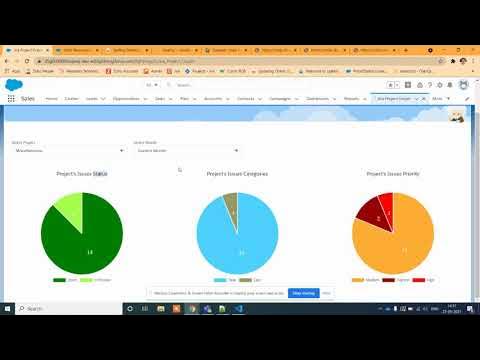 Create pie chart in LWC salesforce. Display data in pie chart. Create ...