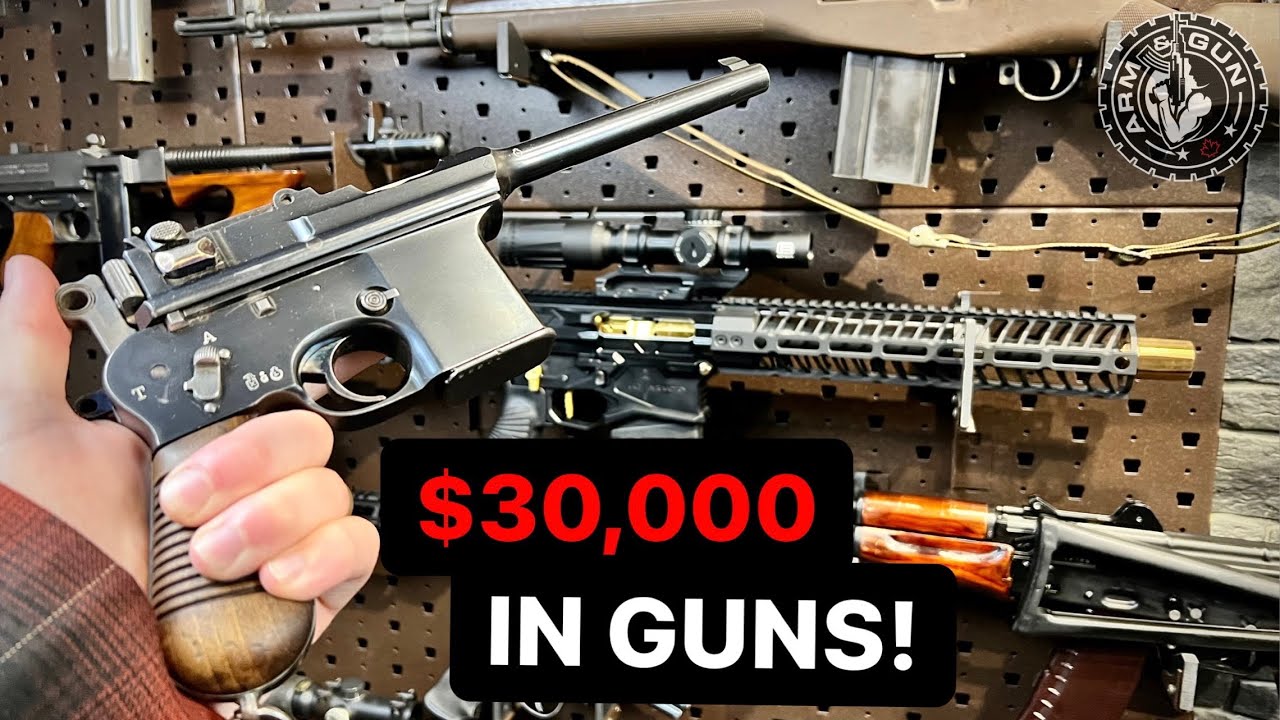 New $30,000 Gun Collection Tour (7 Machine Guns) - YouTube
