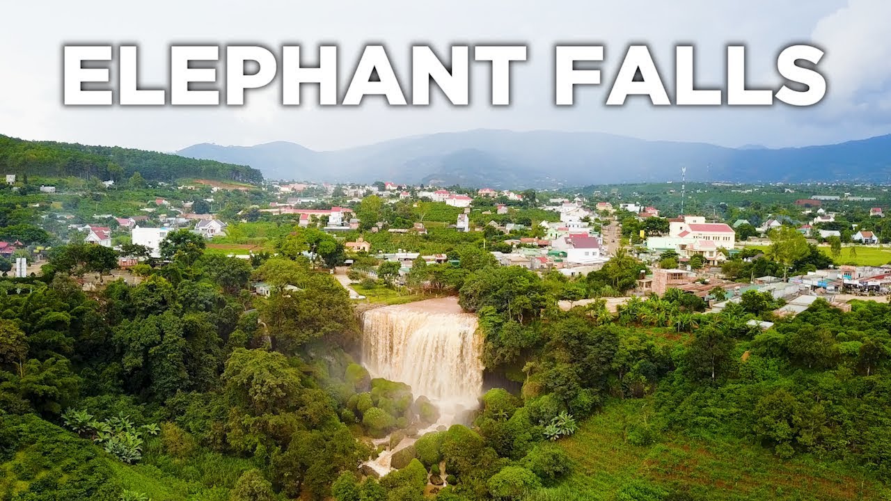 The Amazing Waterfalls Of Vietnam: Elephant Falls (Da Lat) - YouTube