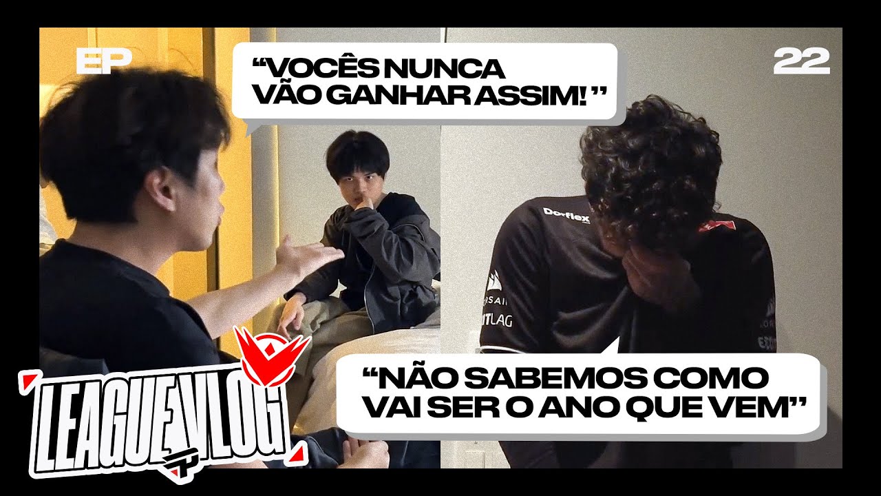 “por que a line não deu certo?” | LEAGUE VLOG - EP22 - YouTube