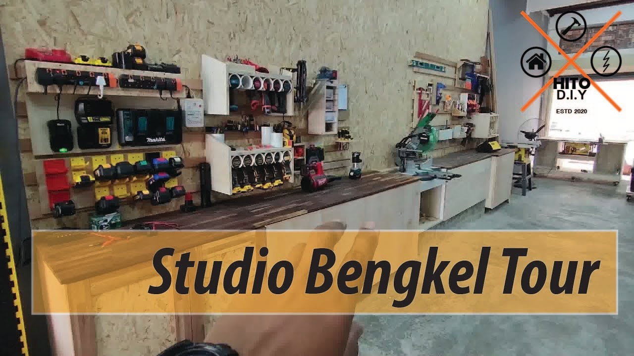 Bengkel Studio Progress Update || Mini Tour - YouTube