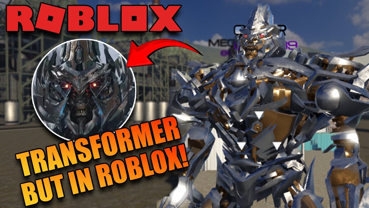 I PLAYED TRANSFORMERS BUT IN ROBLOX!! - Transformers Crossfire - YouTube