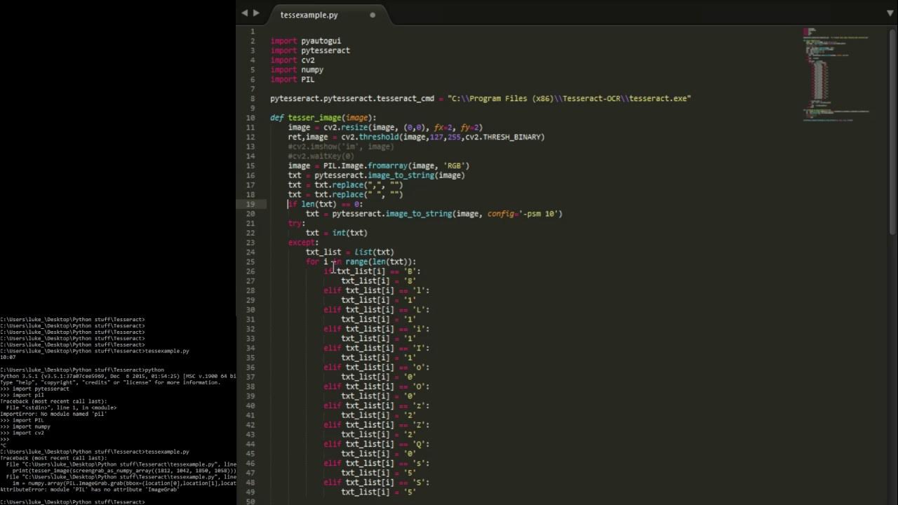 How to read text from an image using python and tesser OCR with ...