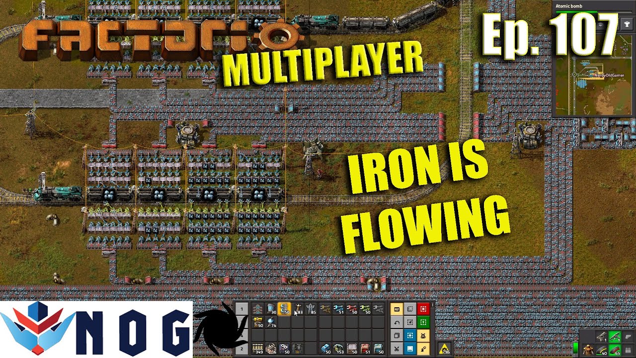 Factorio Multiplayer with STHedgehog Ep107 | Iron Mine Finished and ...