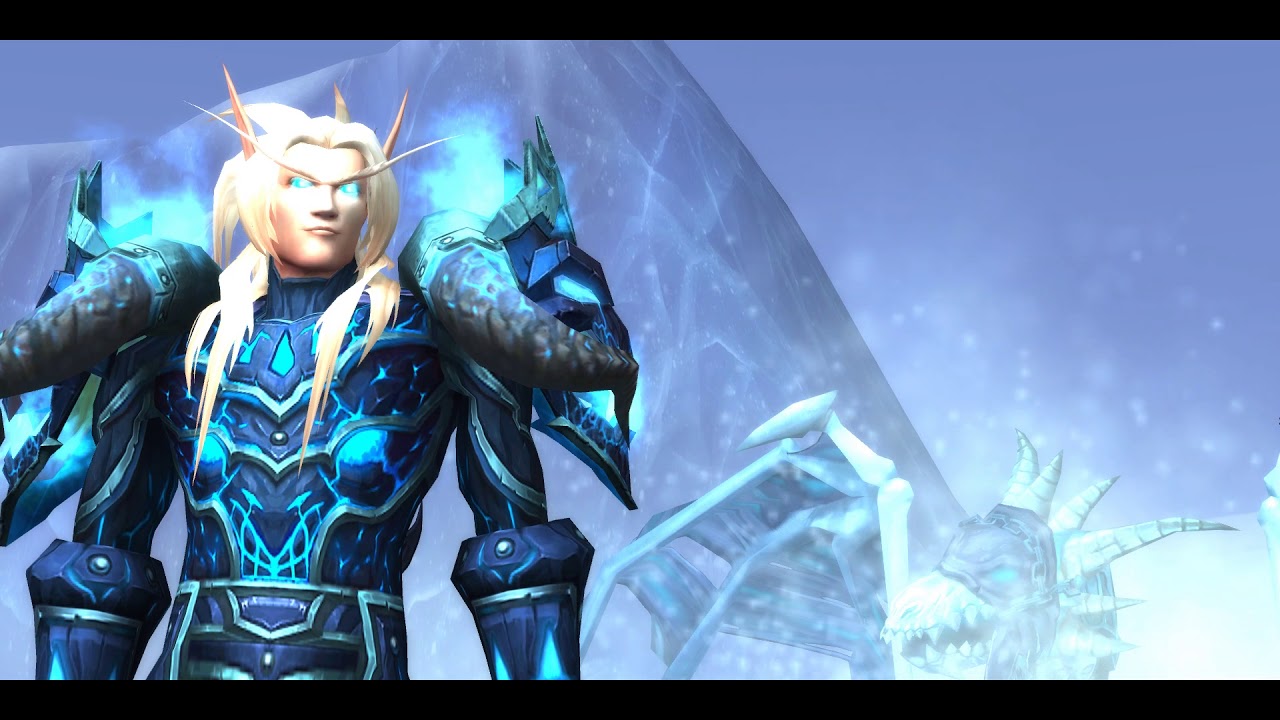 World Of Warcraft : Death Knight's Class mount cutscene - YouTube