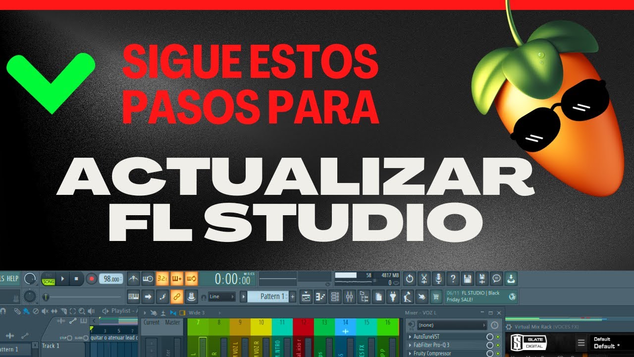 Como ACTUALIZAR FL STUDIO - Actualizar A La Ultima Version 👈 FL 21.2 ...
