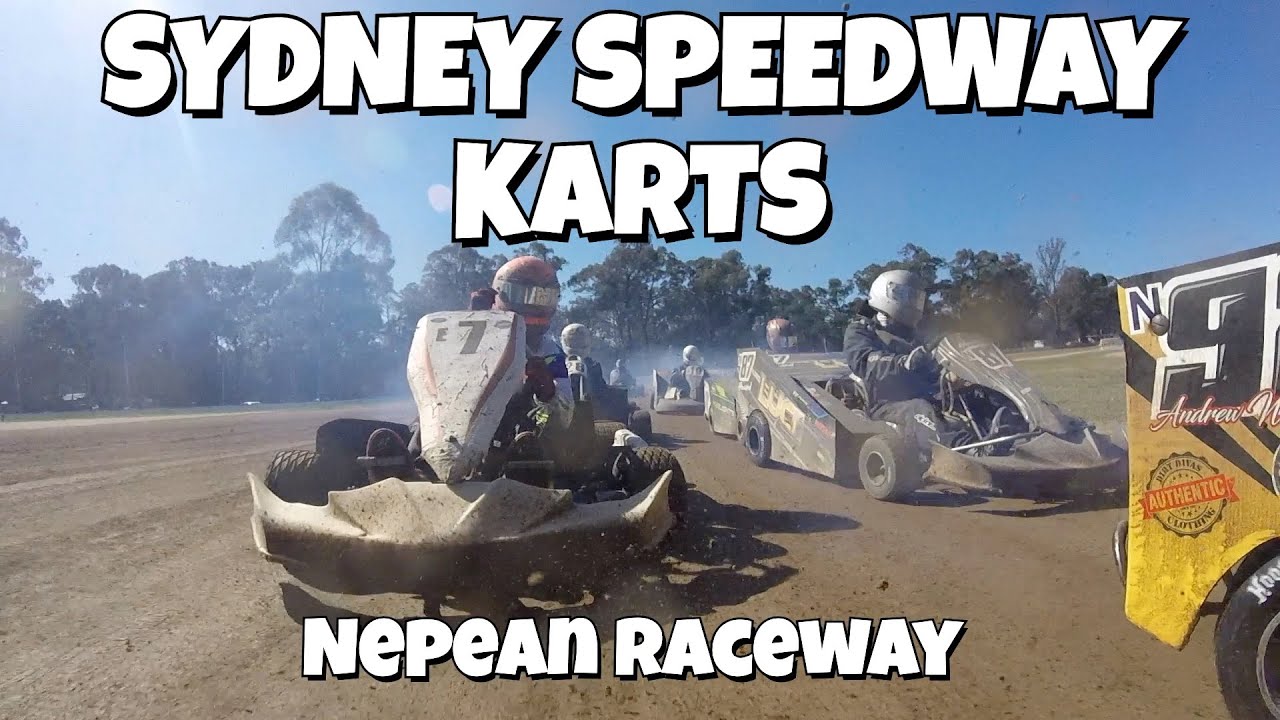 All Powers Group A Heats 1- 3 Sydney Speedway Karts Nepean Raceway 31 ...