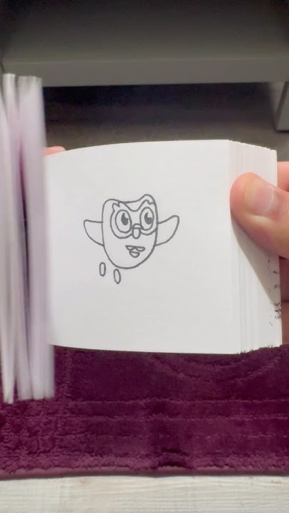 RIP Duolingo Owl Flip Book - YouTube