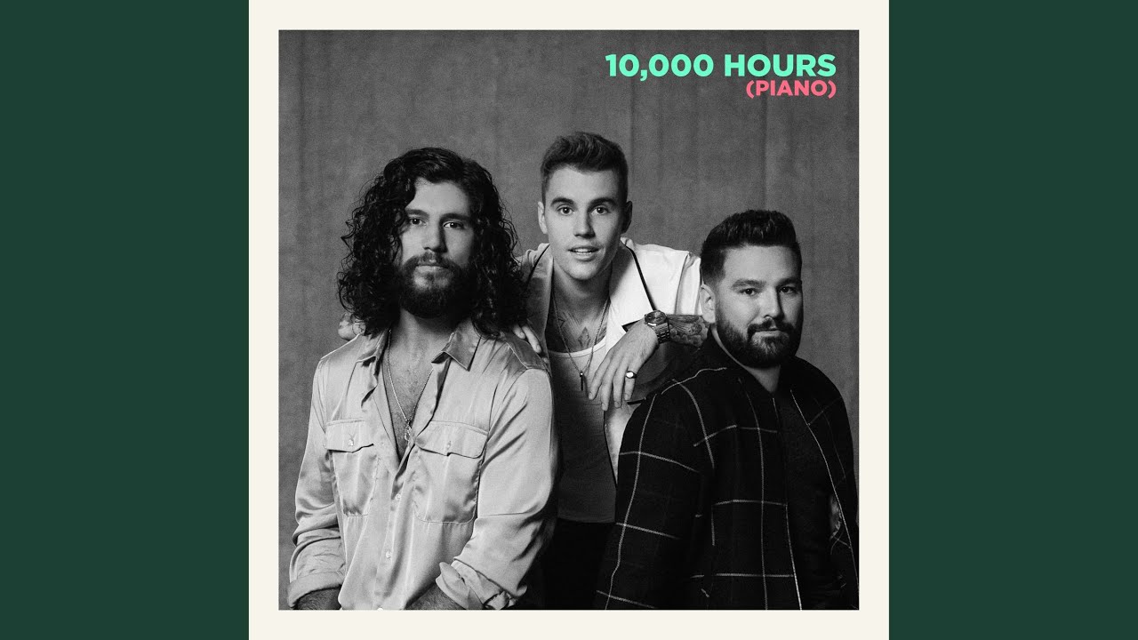 10,000 Hours (Piano) - YouTube