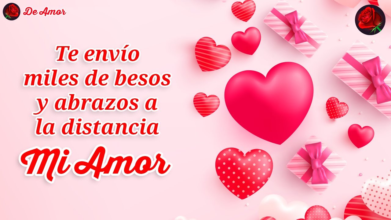TE EXTRAÑO MI AMOR Te envío miles de besos y abrazos ☆ Triste mensaje ...