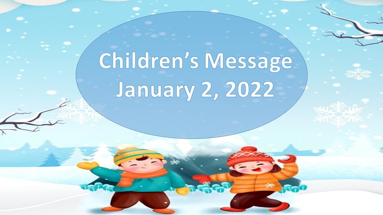 Children's message - YouTube