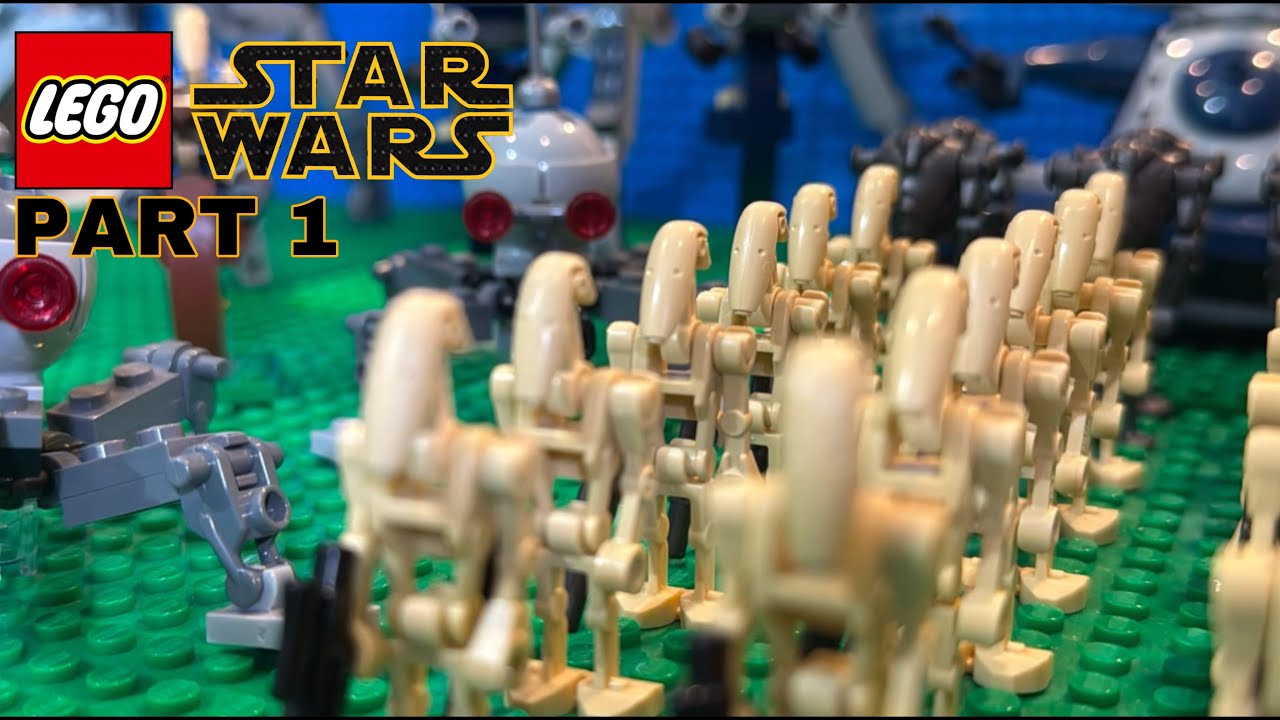 The Droid Attack: A Lego Star Wars stop motion (Part 1) - YouTube