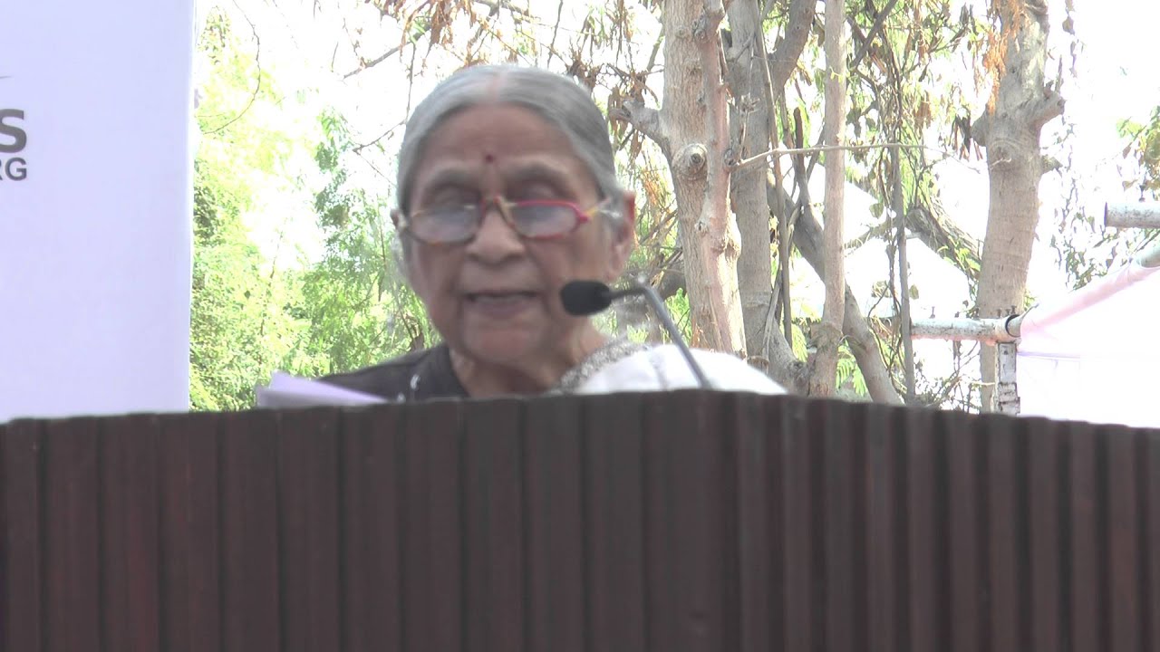 Ela Bhatt, Founder, SEWA shares her views at the ESDG Conference 2016 ...